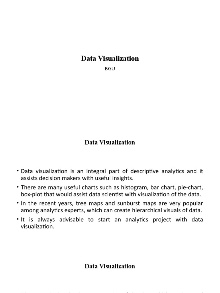 Session 9 and 10 Data Visualization | PDF | Quartile | Descriptive ...
