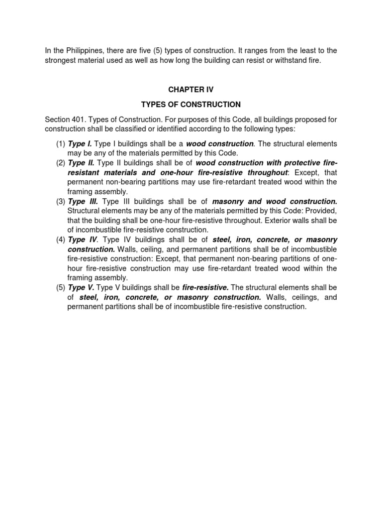 BT1 Week 4 - Fundamentals of Building Construction Methods | PDF ...