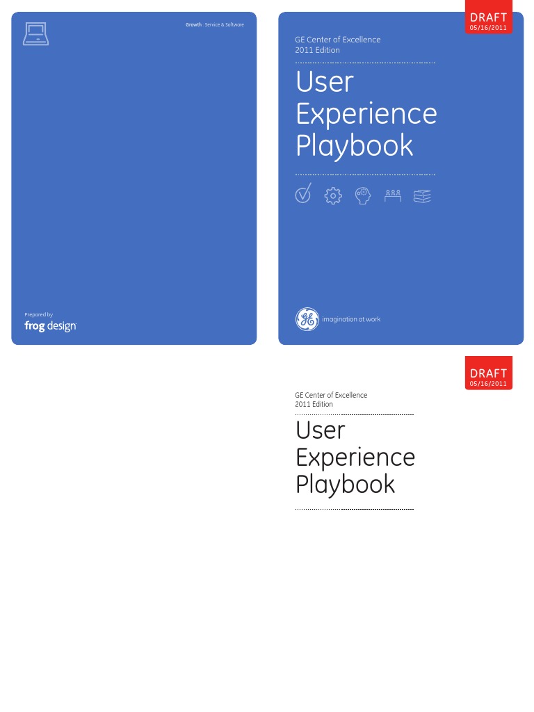 Ux Ceo Playbook Ge Pdf User Experience Business Process
