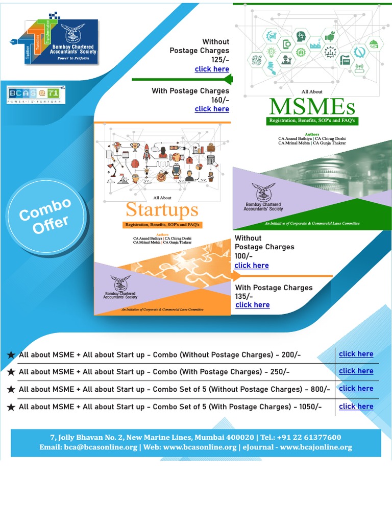 MSME & Startup | PDF