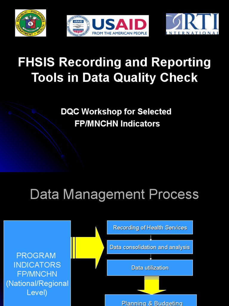 Recording and Reporting Based On FHSIS | PDF | Postpartum Period ...