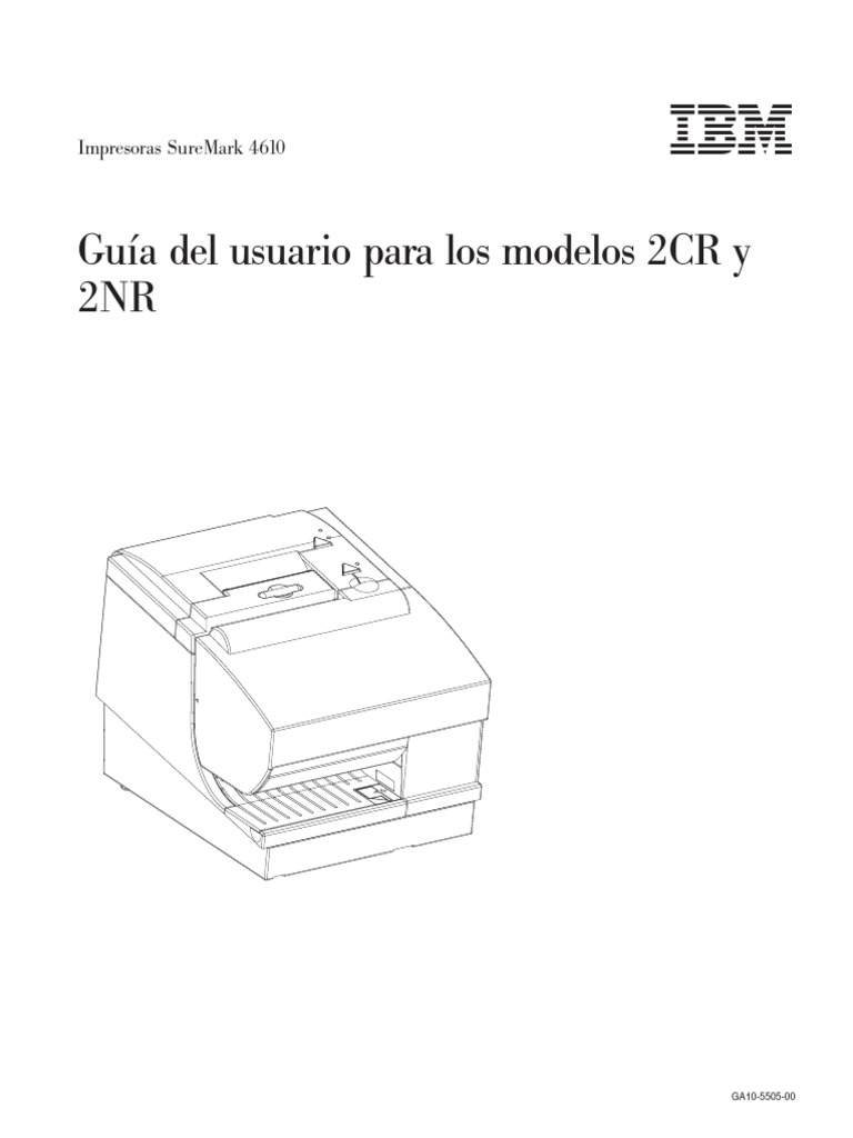 Manual 4610 2CR | PDF | Impresora (Computación) | Interfaces gráficas ...