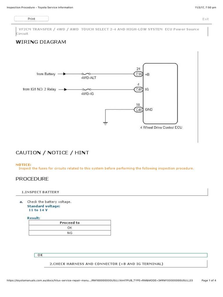 ECU Power Source Circuit | PDF | Four Wheel Drive | Voltage