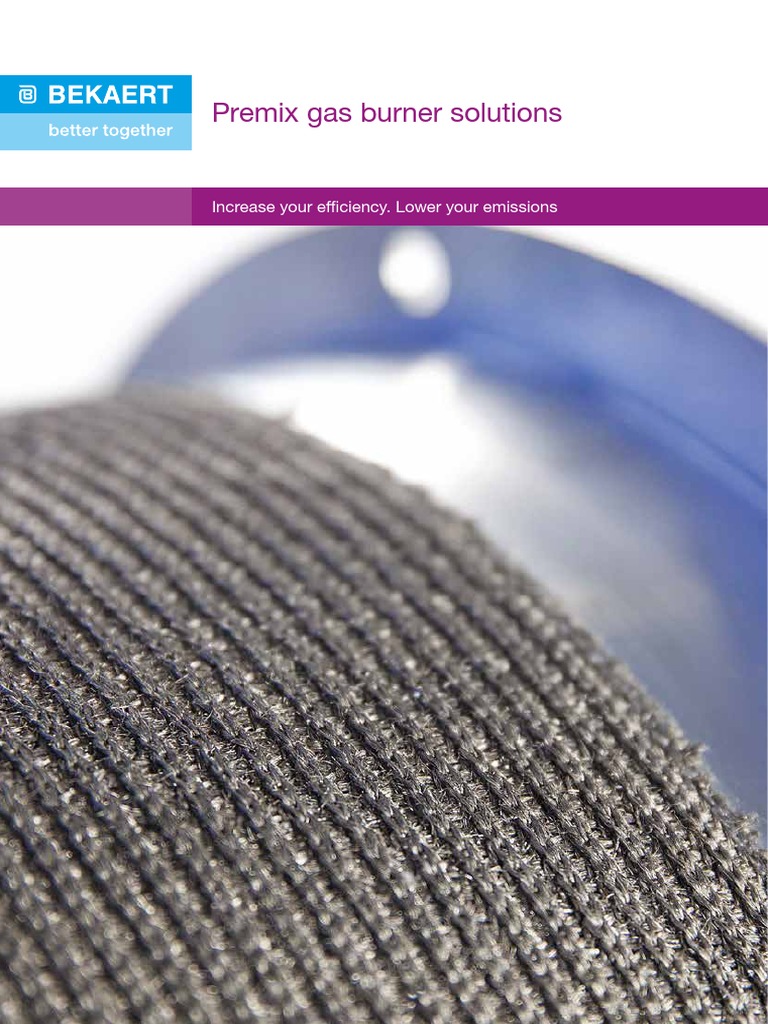 Brochure - Premix Gas Burner - A4 - EN - LR Pages | PDF | Water Heating ...