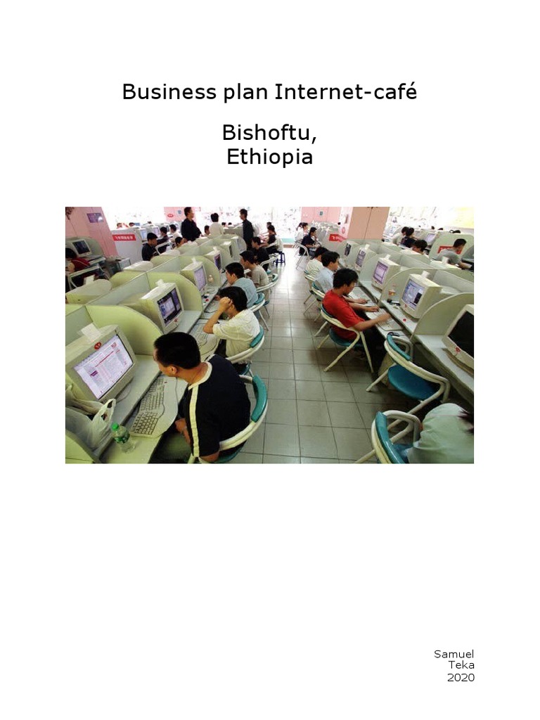 Internet Café Business Plan for Bishoftu | PDF | Ethiopia | Internet