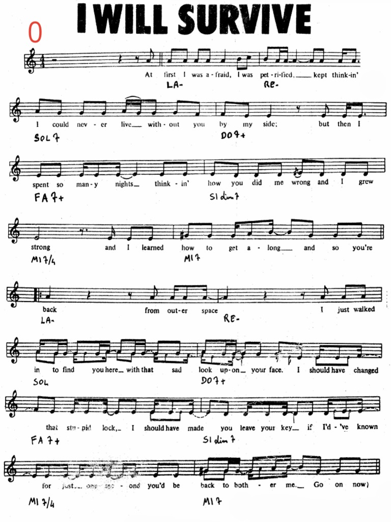 I Will Survive | PDF