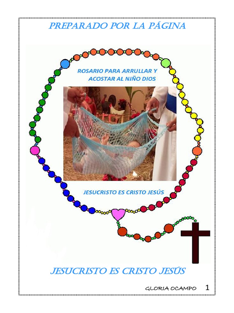 Rosario para Acostar al Niño Dios | PDF | María, madre de Jesús ...
