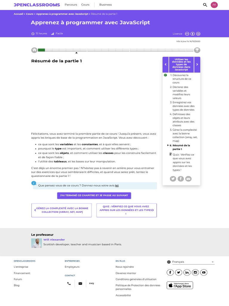 Débuter en JavaScript Facilement | PDF | Business | Informatique et ...