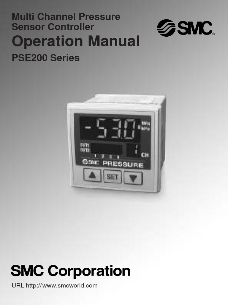 Operation Manual: Multi Channel Pressure Sensor Controller | PDF ...