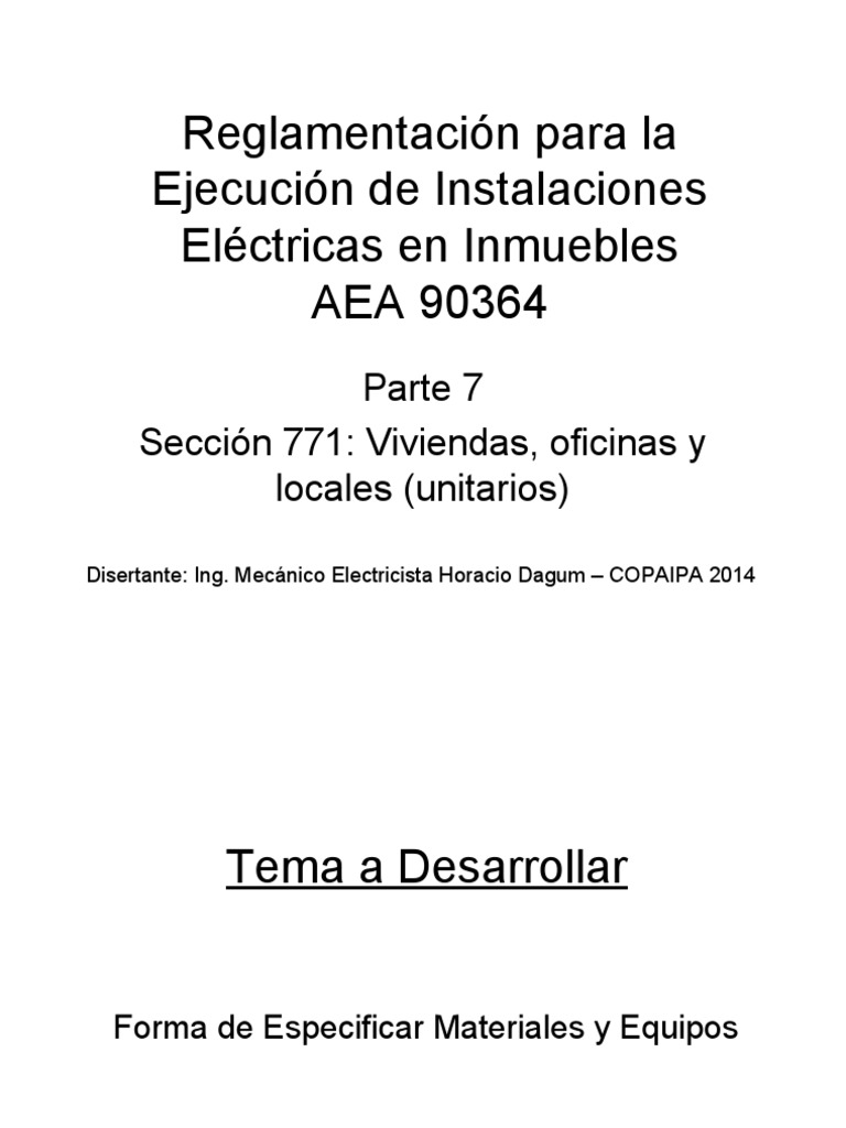 Aea 90364 - 7 - 771 | PDF | Aislador (Electricidad) | Corriente eléctrica