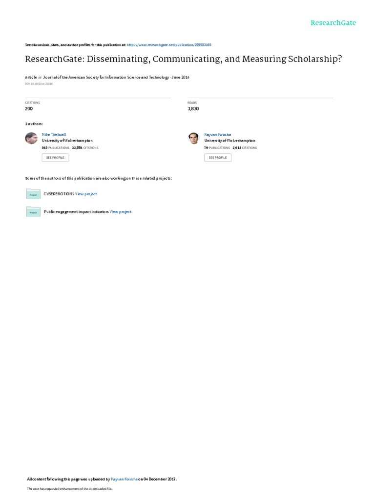Researchgate Pdf Pdf Open Access Inquiry