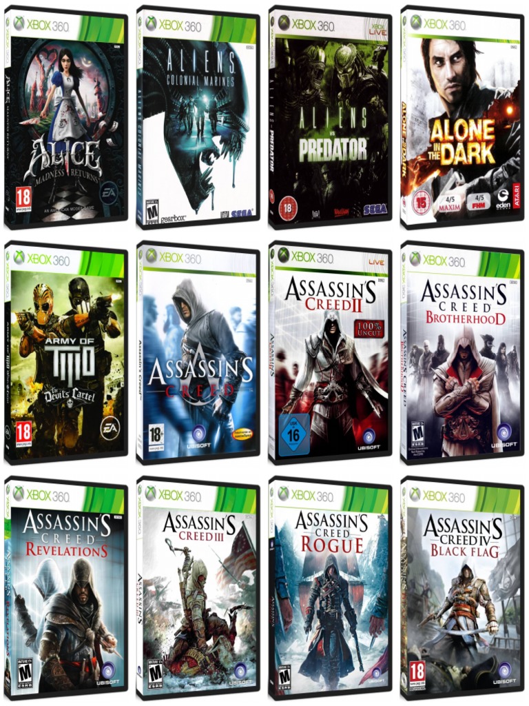Catalogo Juegos Xbox 360 | PDF