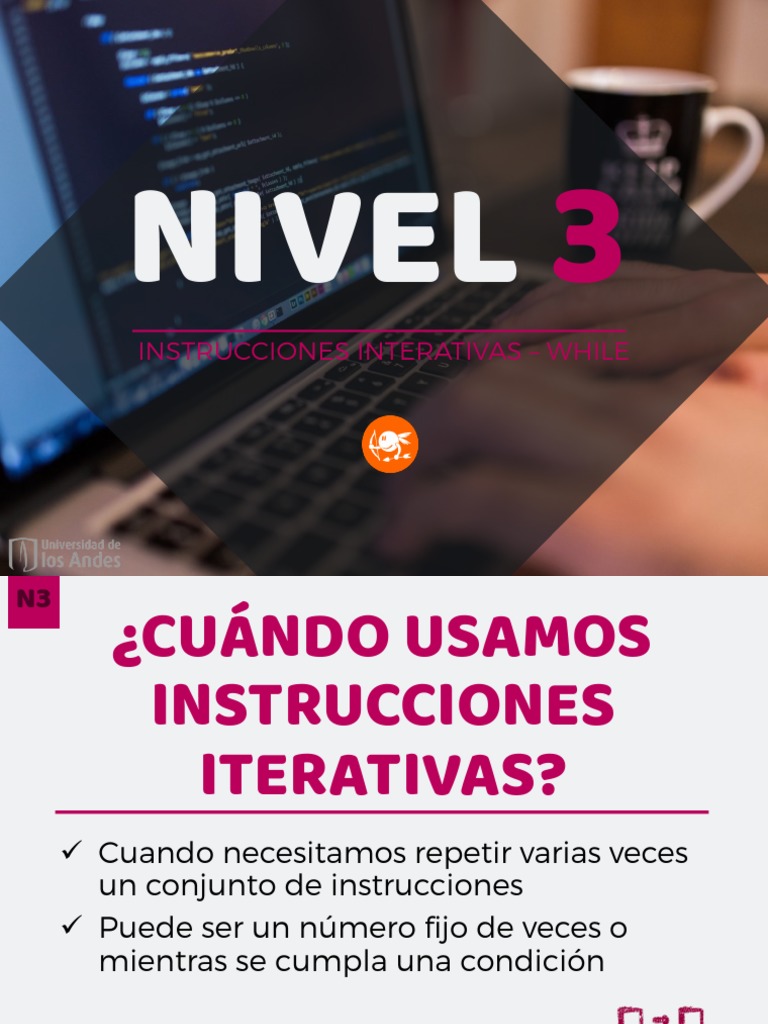 N3 2 Instrucciones Iterativas While | PDF | Programa de computadora ...