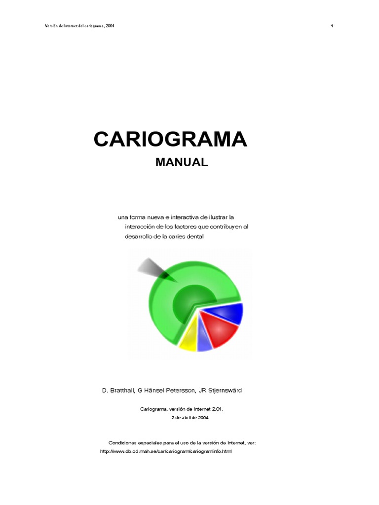 Manual Cariogram - En.es | PDF | Bienestar | Medicina
