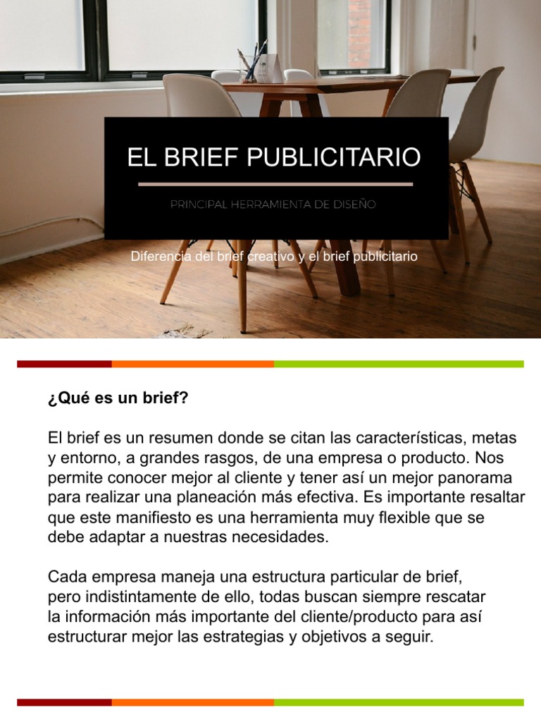 El Brief Publicitario PDF | PDF | Publicidad | Manipulación de medios