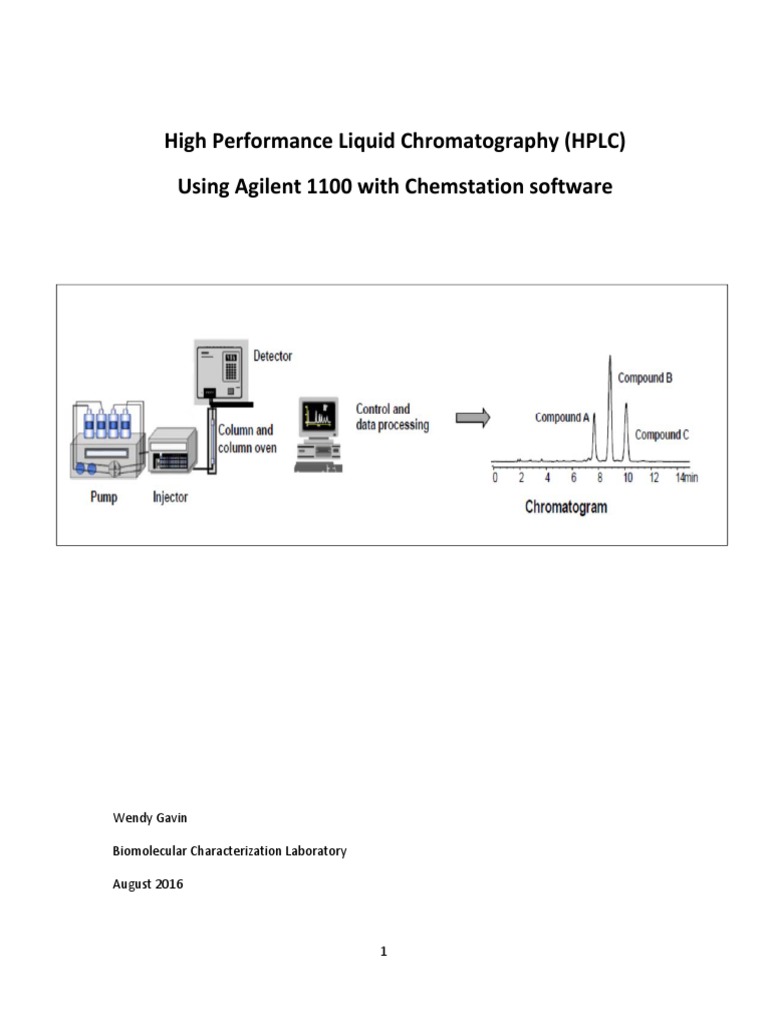 HPLC Training Manual | PDF | High Performance Liquid Chromatography ...