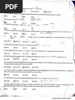 First Preboard Hyd SOLUTION | PDF | Force | Mass