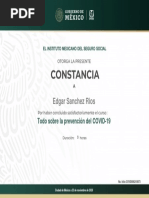 CONSTANCIA DE PASE Imss | PDF