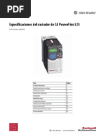 Manual Del Variador POWERFLEX 525 para Alumno | PDF