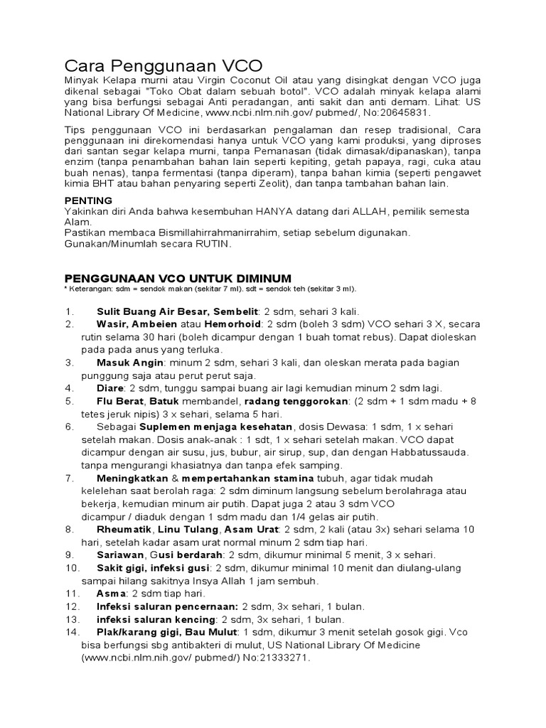 Cara Penggunaan VCO | PDF