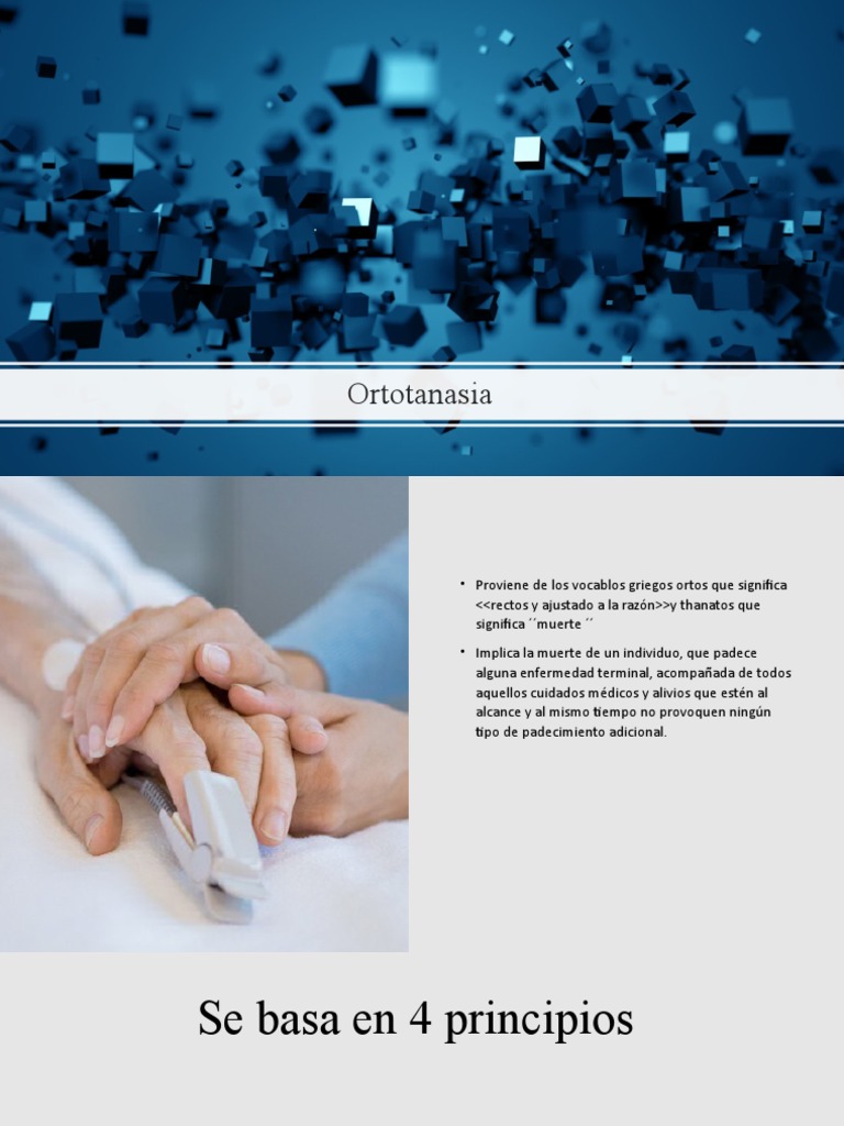 Ortotanasia y Distanasia | PDF