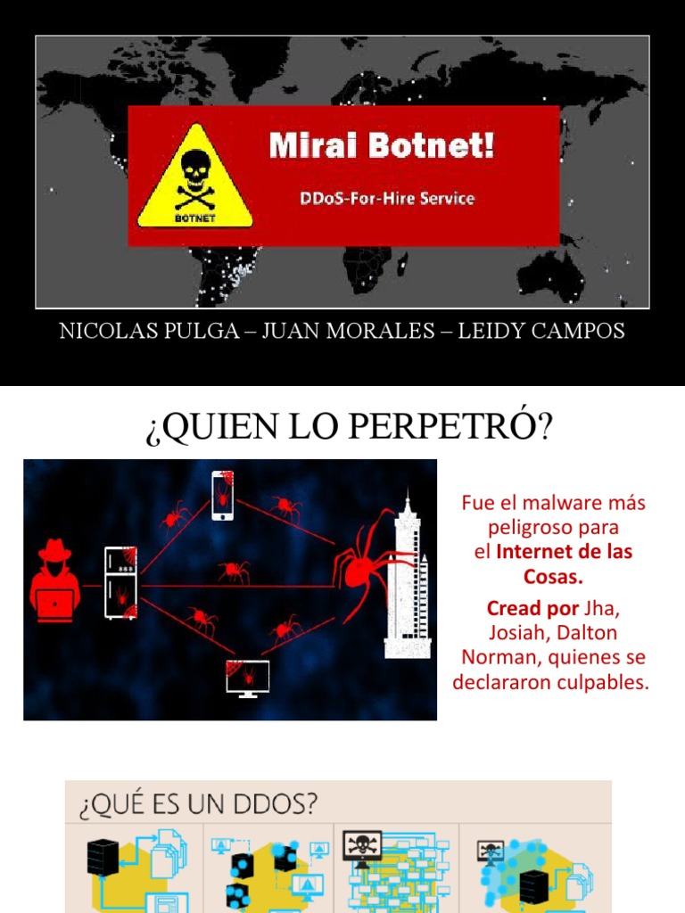 Botnet Mirai | PDF | Juegos y actividades | Informática
