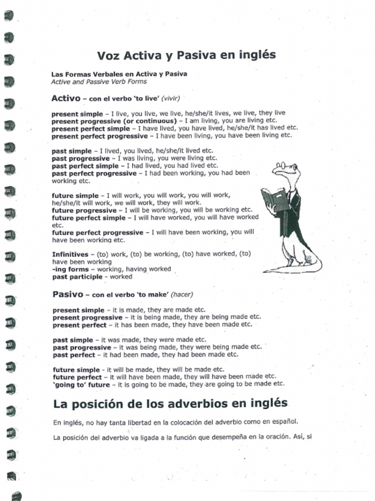 Gramatica de Ingles en Español PDF | PDF