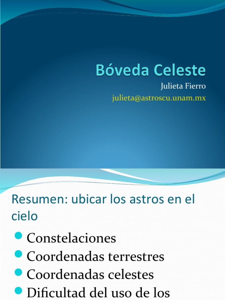 Boveda Celeste - Pps | PDF