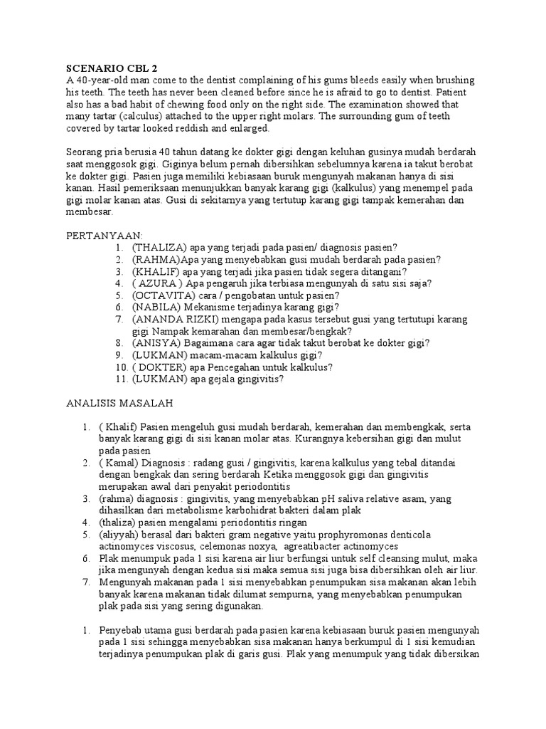 Scenario CBL 2 | PDF