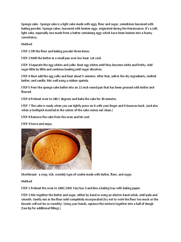 BPP | PDF | Cakes | Meringue