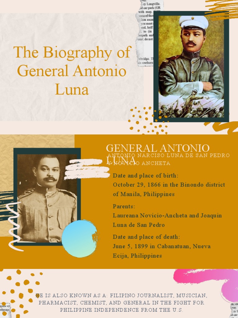 The Biography of General Antonio Luna | PDF | Inquiry | Science