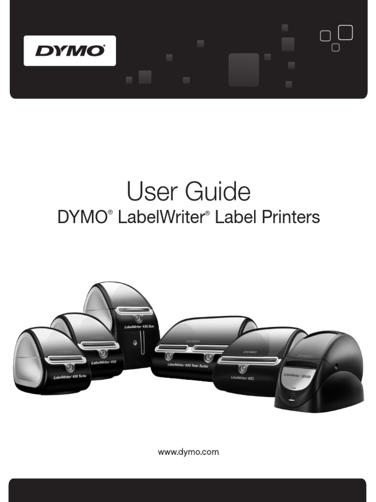 Dymo LabelWriter 450 Turbo User Guide | PDF | Printer (Computing ...