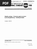 Zinc Coating BS EN ISO 1461-2022 Table Chart. | PDF | Metalworking | Metals
