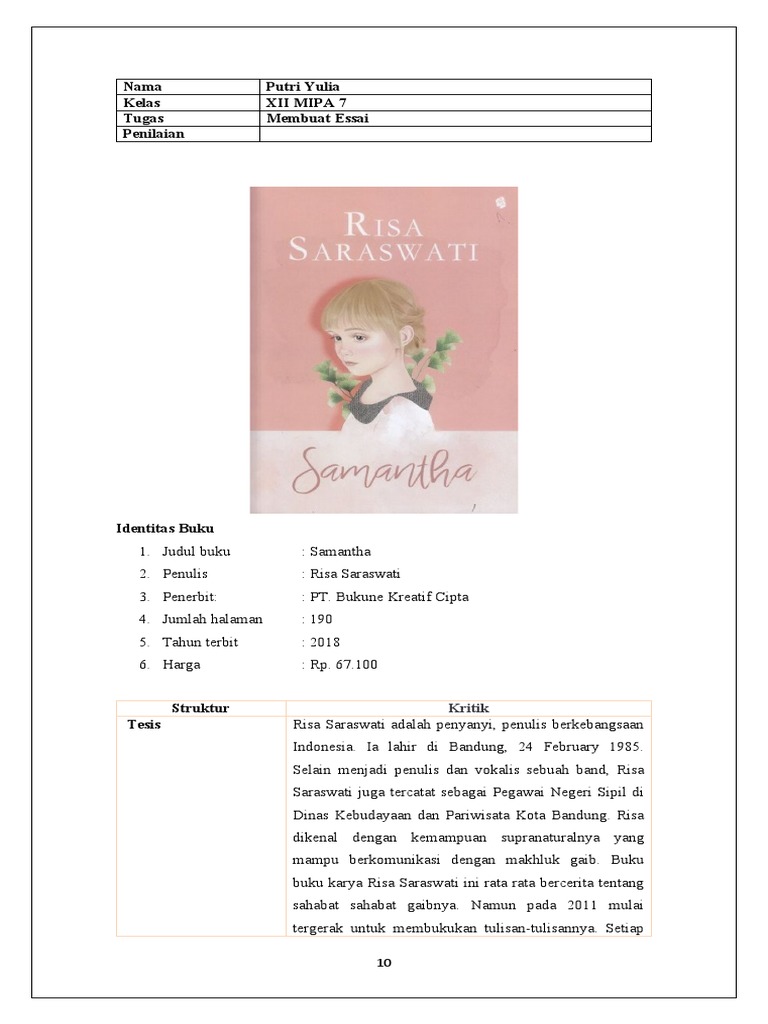 Essai Samantha | PDF