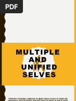 Multiple Self Vs Unified Self | PDF