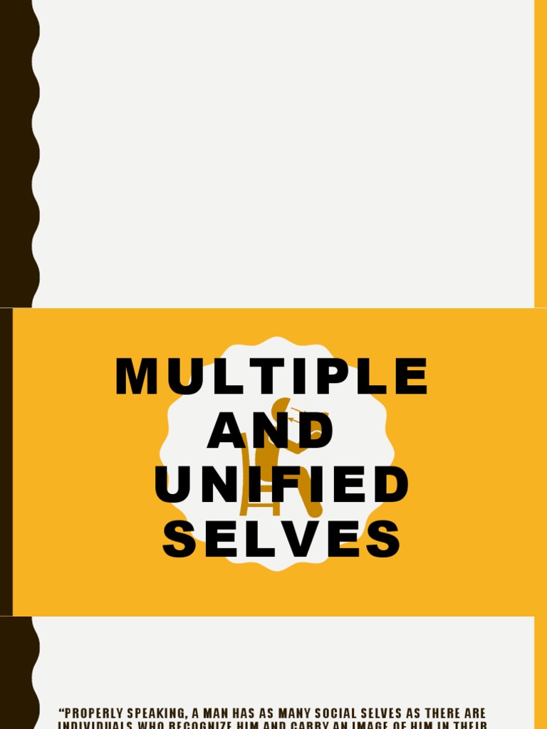 Multiple and Unified Selves | PDF