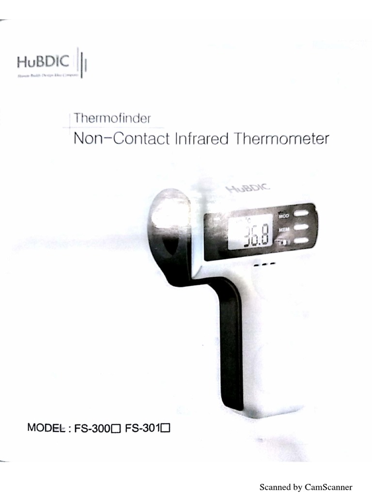 Manual Hubdic FS300 PDF | PDF