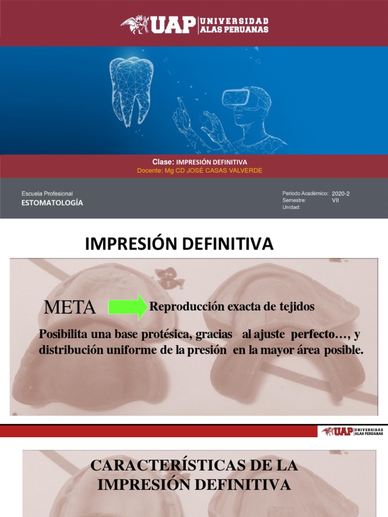 Impresion Definitiva y Encajonado | PDF | Dentadura postiza | Naturaleza