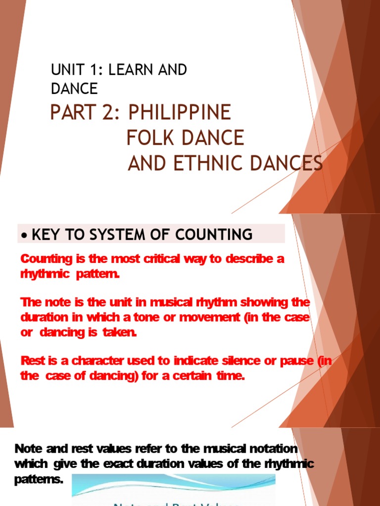 Unit 1: Learn and Dance | PDF | Rhythm | Foot