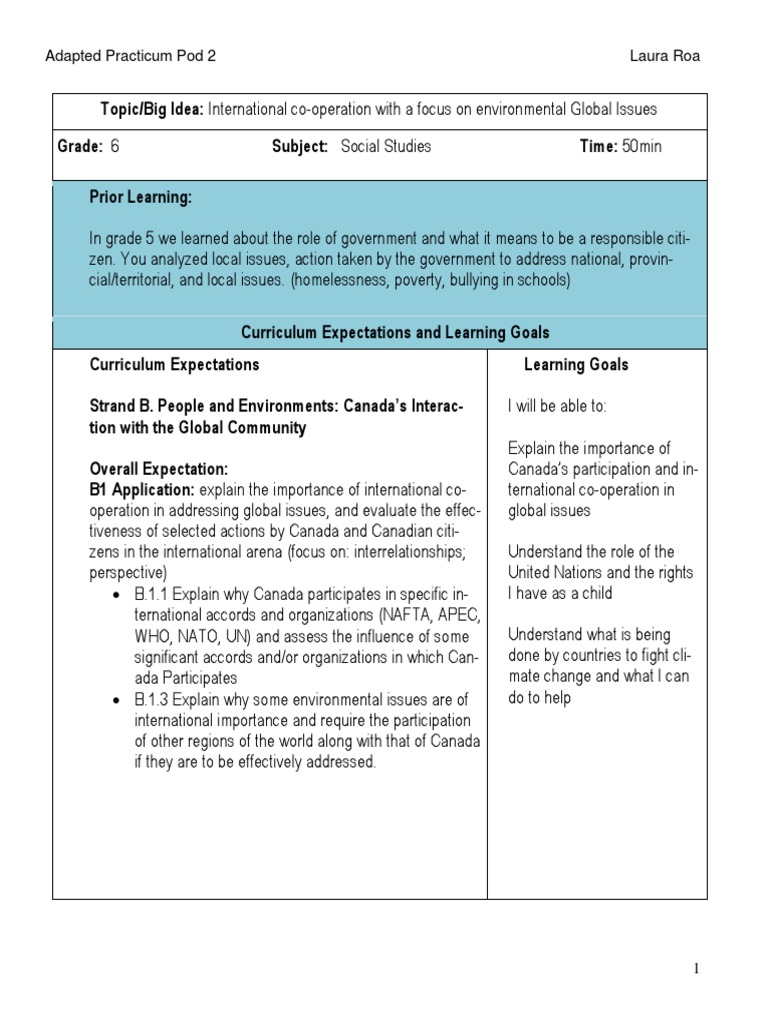 GR 6 Social Studies | PDF | Learning | Behavior Modification