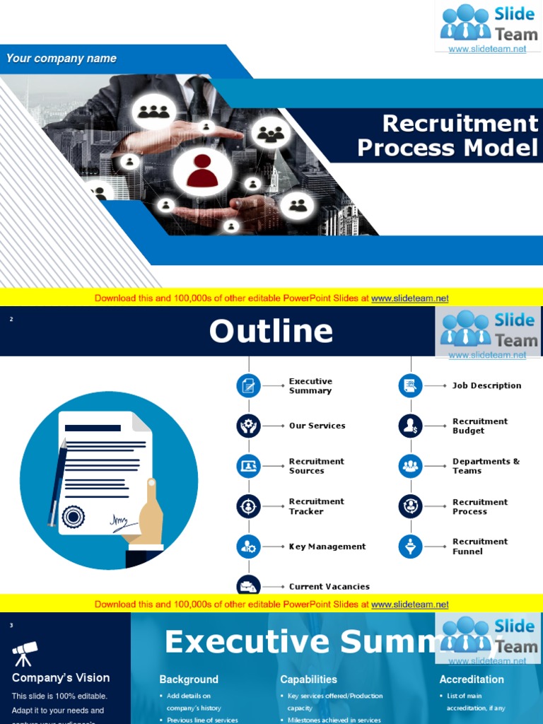 Recruitment Process Model: Your Company Name | PDF | Recruitment | Business