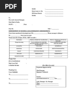 Sbi Disbursement Request Form | PDF