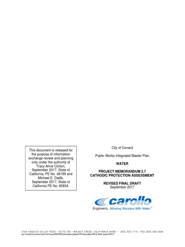 Cathodic Protection Assessment | PDF | Corrosion | Metals