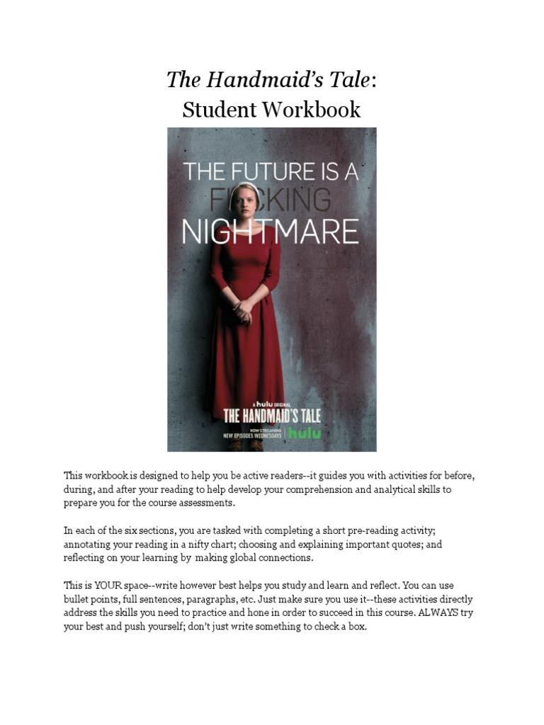 Handmaid S Tale Workbook | PDF | Books | Essays