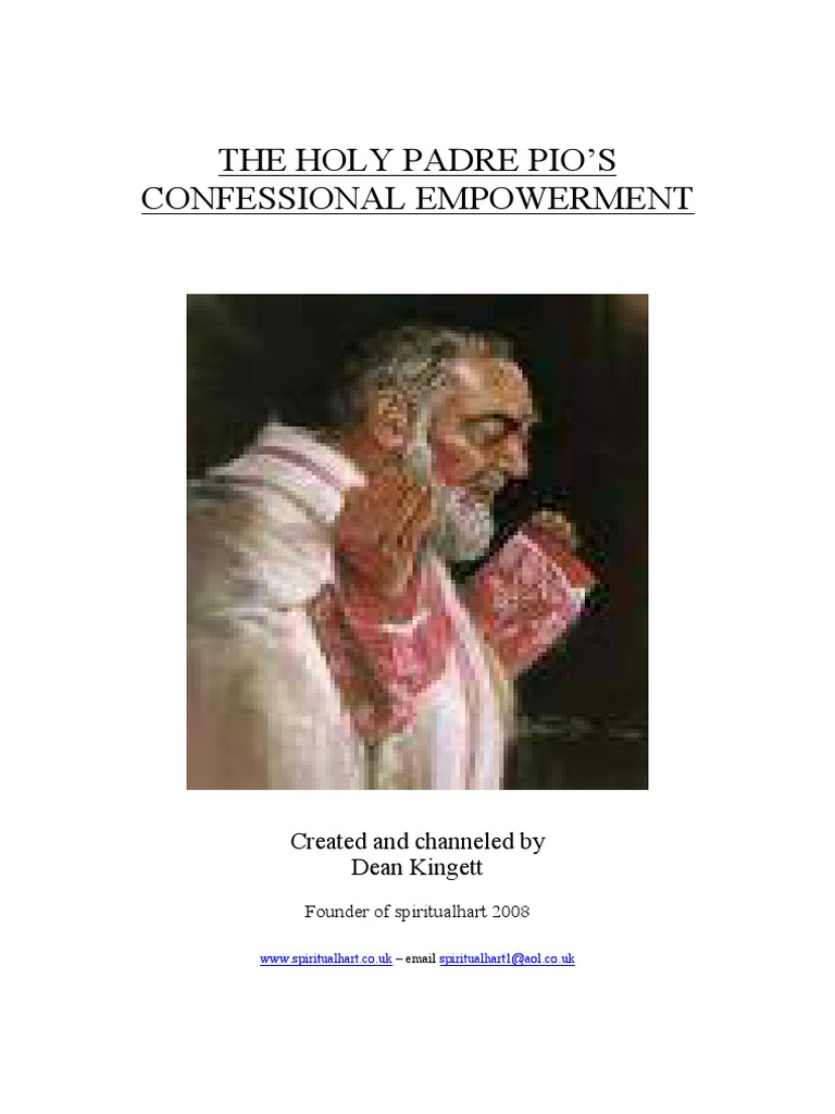 The Holy Padre Pio - S Confessional Empowerment | PDF | Christian ...