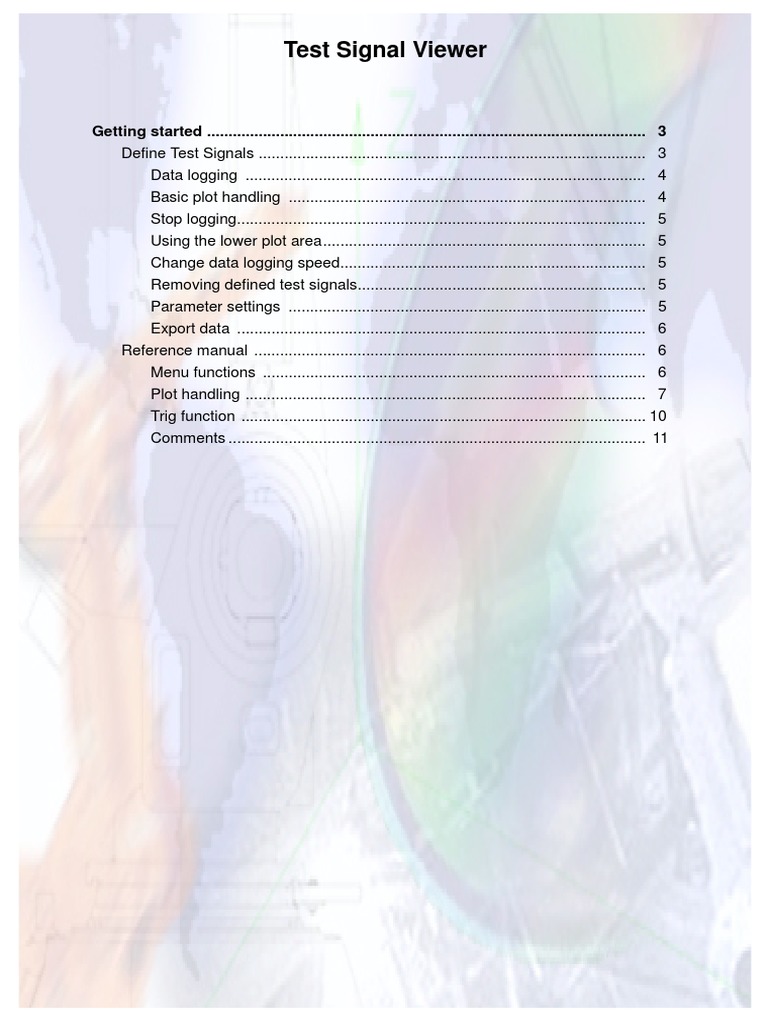 Analyzing Test Signals: A Guide to the Test Signal Viewer Software ...