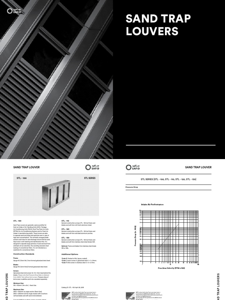 Sand-Trap Louvers | PDF | Building Engineering | Nature