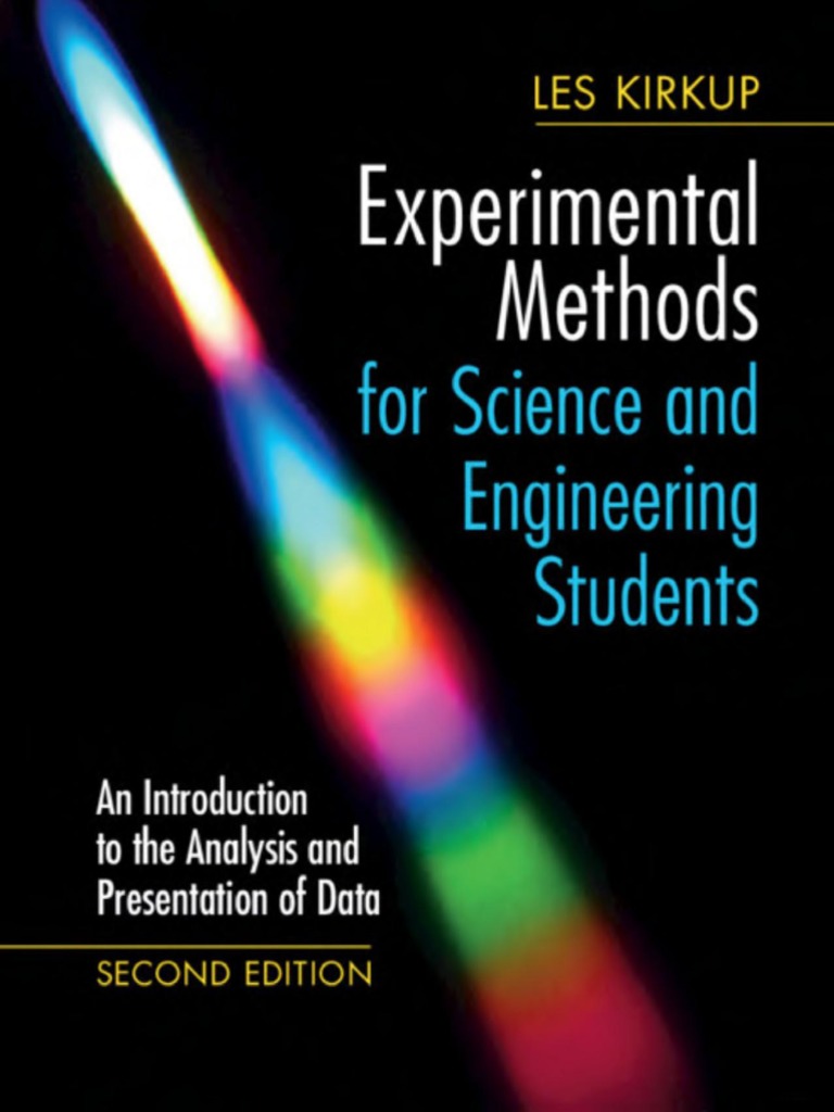 Kirkup Experimental Methods PDF | PDF | Experiment | Measurement