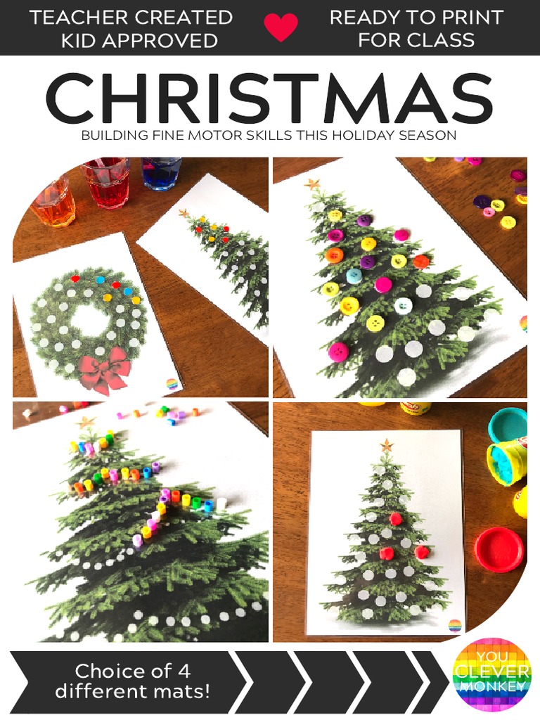 Christmas: Building Fine Motor Skills This Holiday Season | PDF