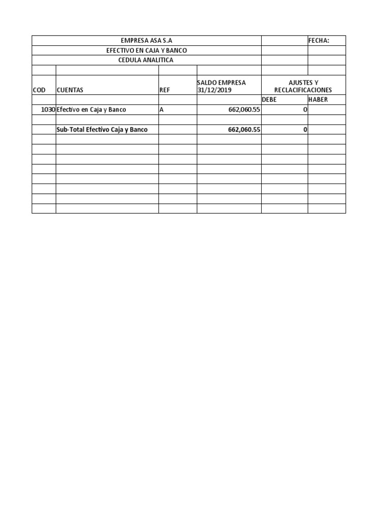 Cedula Sumaria | PDF | Contabilidad | Business